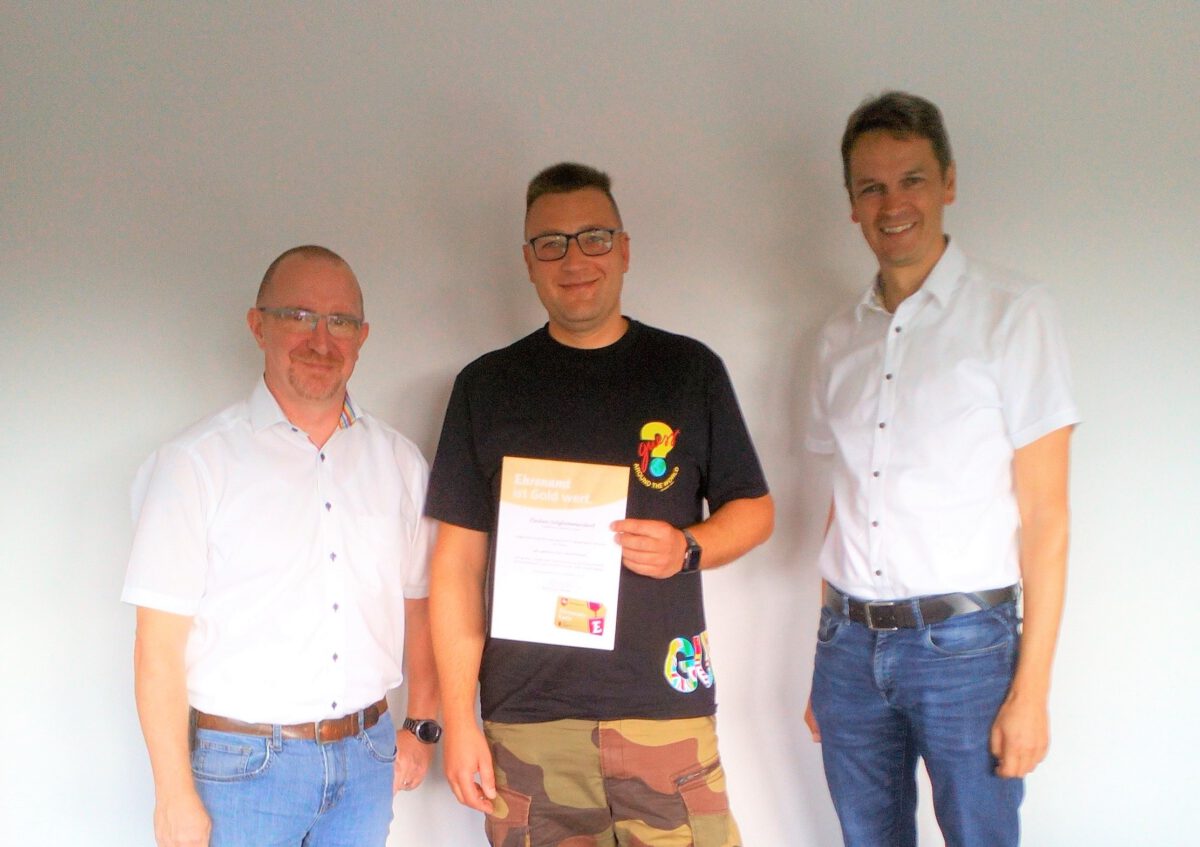 Ehrung für ehrenamtliches Engagement – Saale-Ith-Echo